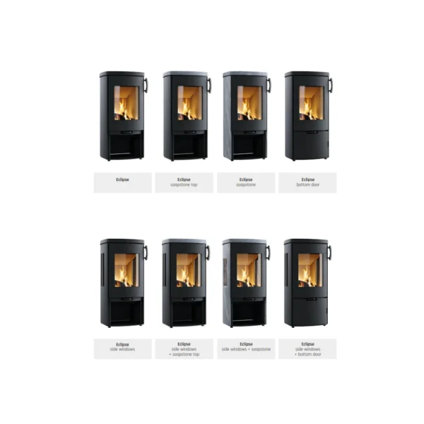 Heta Icon-Line Eclipse Woodstove - Love Your Stove Services